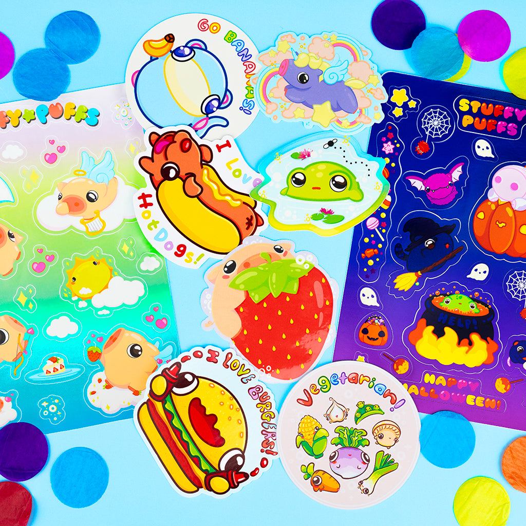 Stickers – Stuffy Puffs